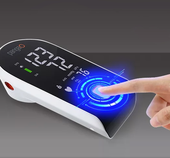 LED Touch Screen Digital Upper Arm Electronic Blood Pressure Monitor ...